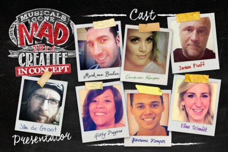 Cast Musicals Gone Mad 2015 bekend
